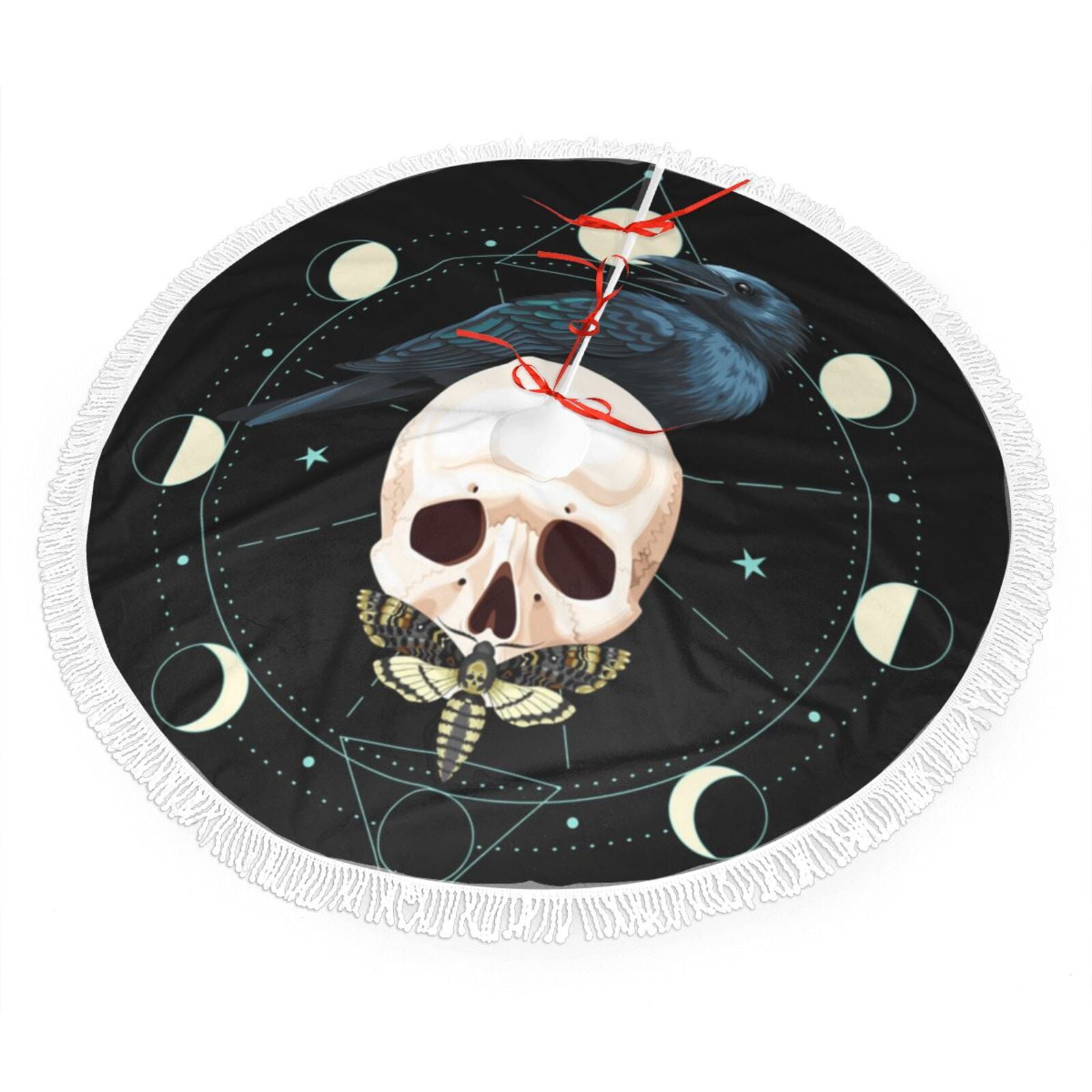 Christmas Tree Skirt Xmas Tree Mat Decorations for Holiday Party Decor ...