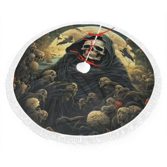 Christmas Tree Skirt Xmas Tree Mat Decorations for Holiday Party Decor ...