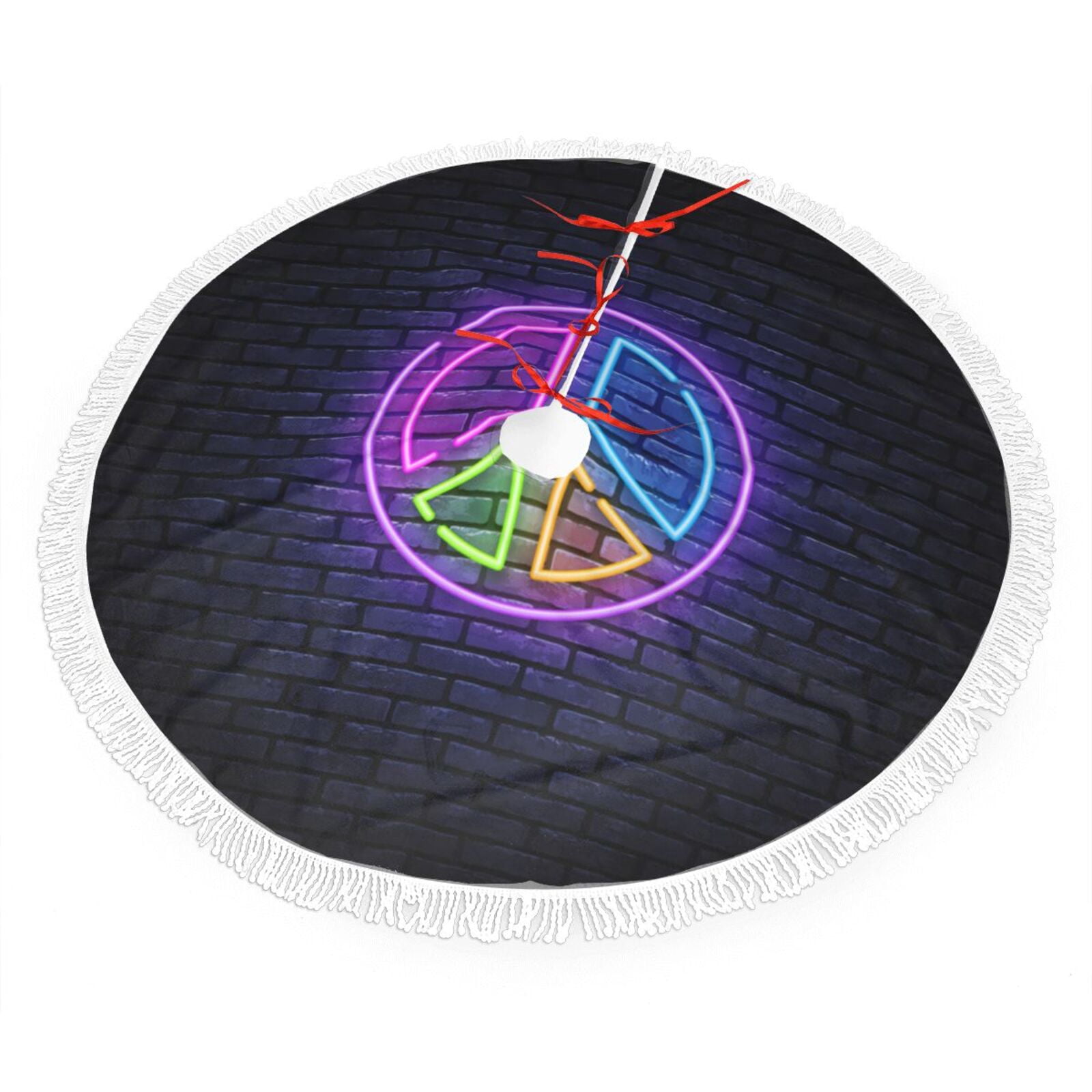 Christmas Tree Skirt Xmas Tree Mat Decorations for Holiday Party Decor ...