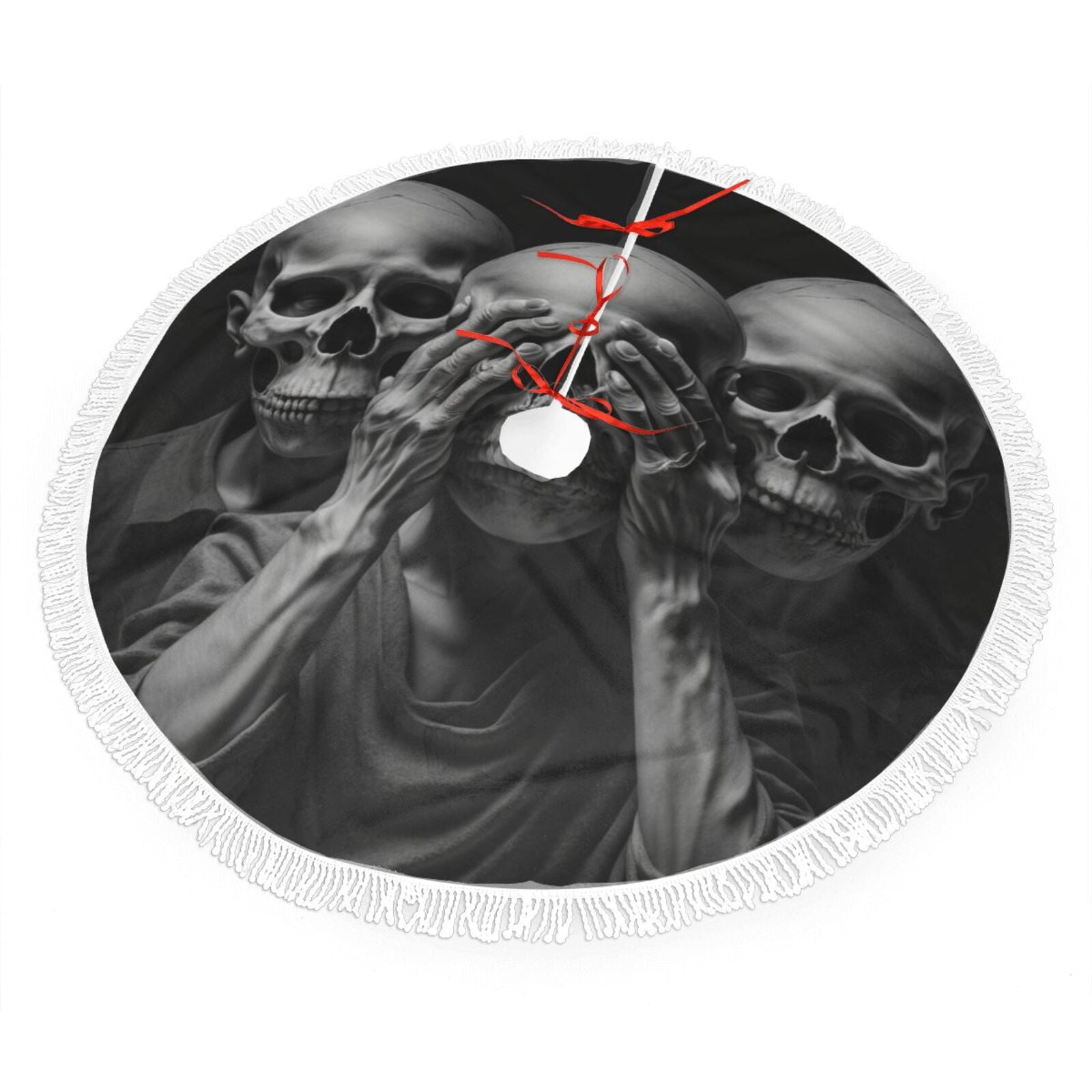 Christmas Tree Skirt Xmas Tree Mat Decorations for Holiday Party Decor ...