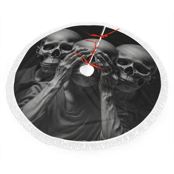 Christmas Tree Skirt Xmas Tree Mat Decorations for Holiday Party Decor ...