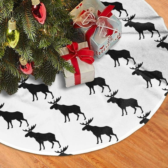Christmas Tree Skirt, cartoon cute dinosaur Soft Plush Christmas Tree ...