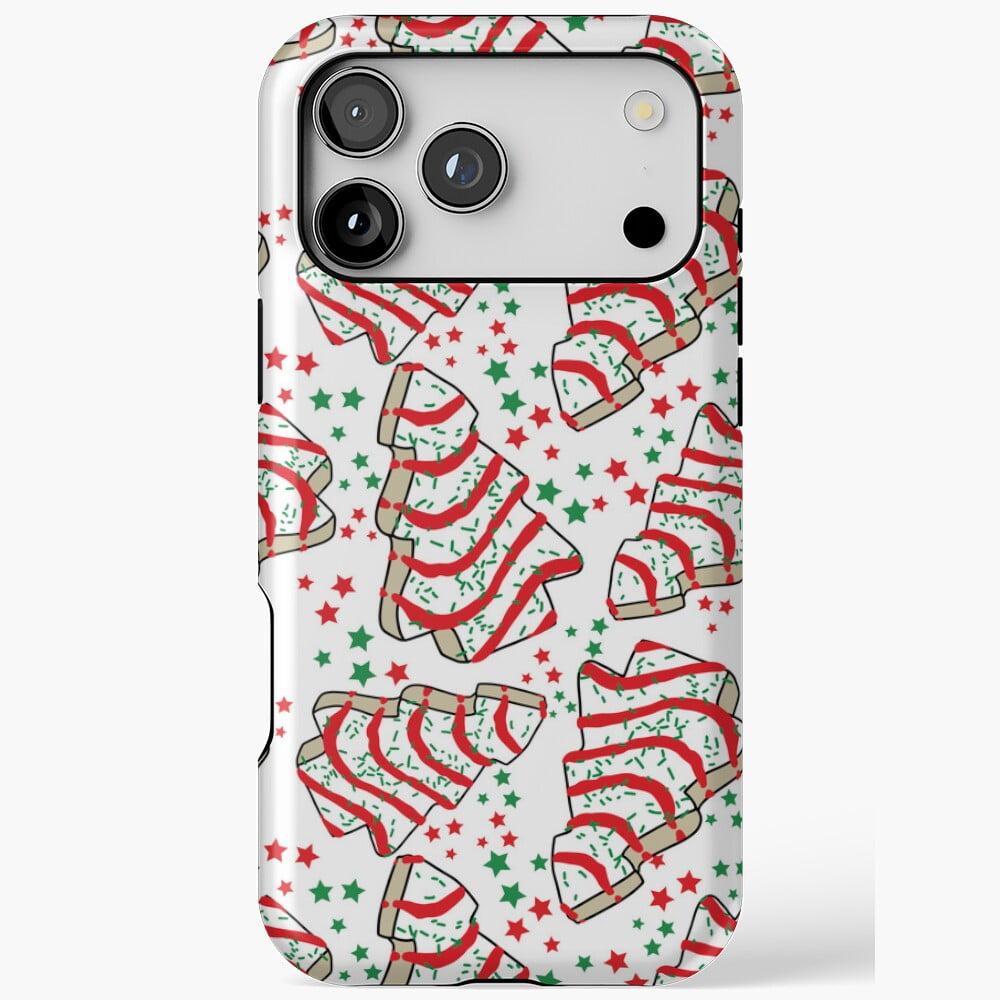 Christmas Tree Snack Cakes Sweet Treats Case for iPhone 11 12 13 14 15 ...