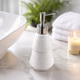 Christmas Tree Soap Dispenser With Pump, Refillable Ceramic Bottle for ...