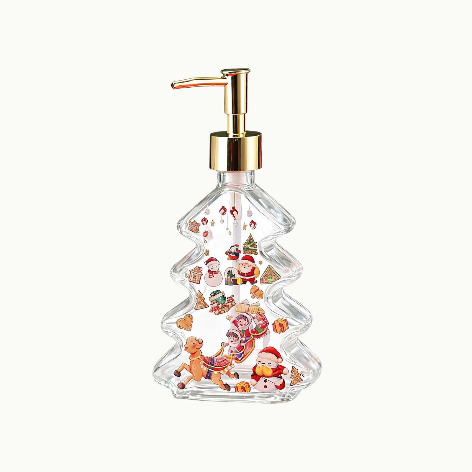 Christmas Tree Soap Dispenser Xmas Bathroom Decorative Accessories ...