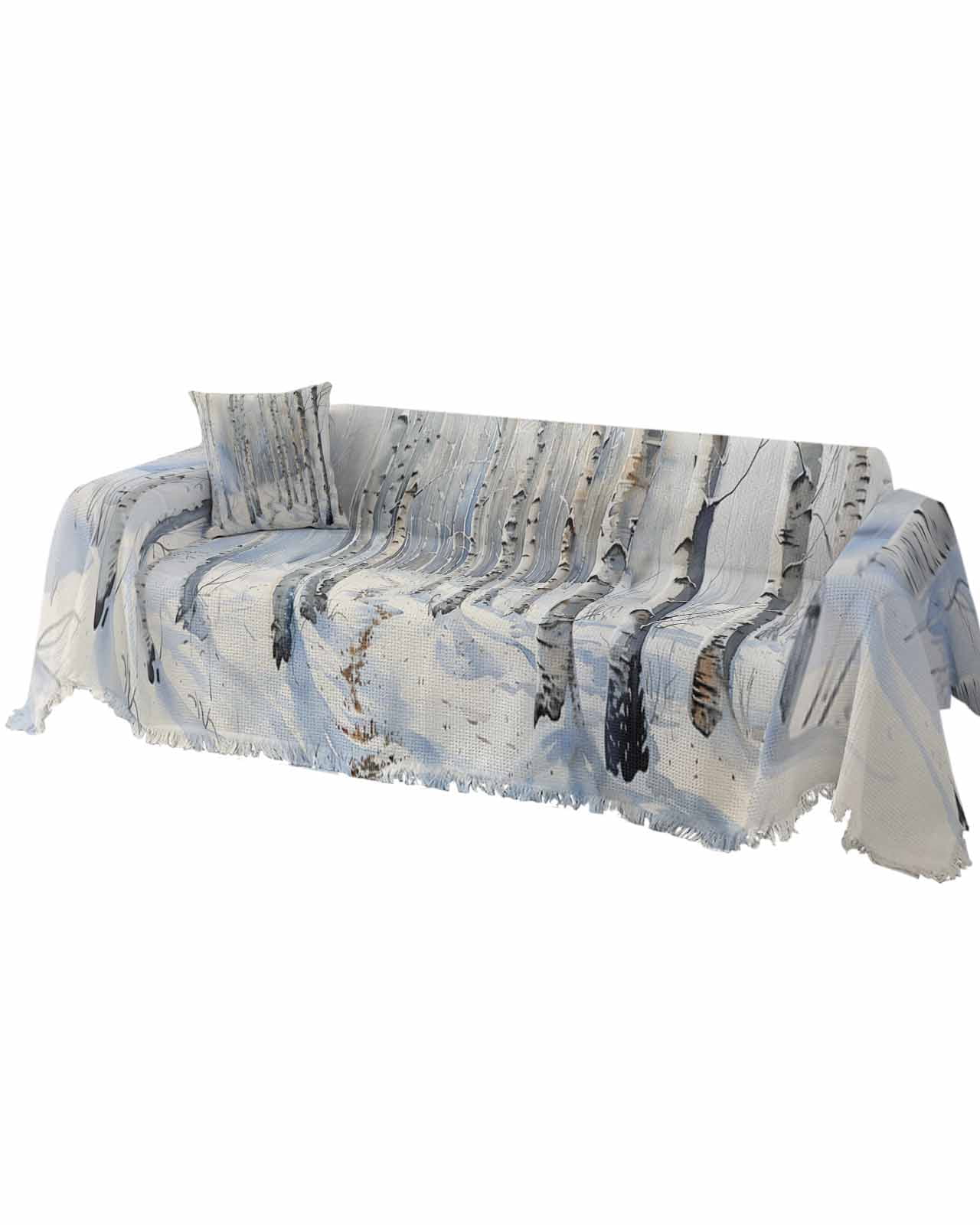 Christmas Tree Sofa Covers for 3 Cushion Couch, Washable Sectional & L ...