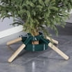Tree Nest Large Rustic Christmas Tree Stand for Real Trees, Silver ...