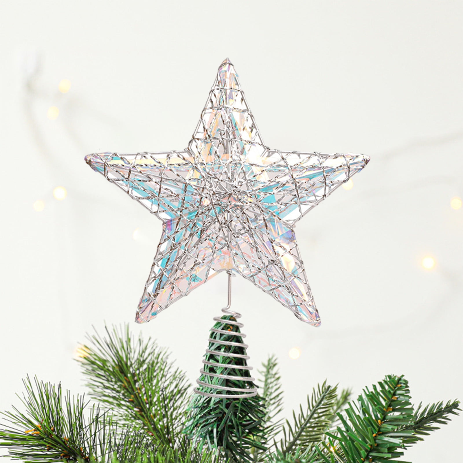 Christmas Tree Star Topper, Christmas Tree Decoration - Xmas Topper ...