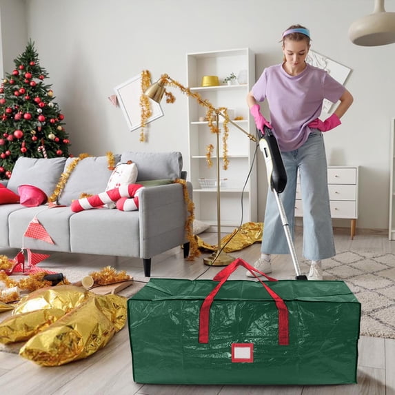 Christmas Tree Storage Bag 4 Ft, 48.0×15.0×19.7 Inch Oxford Cloth Bag ...