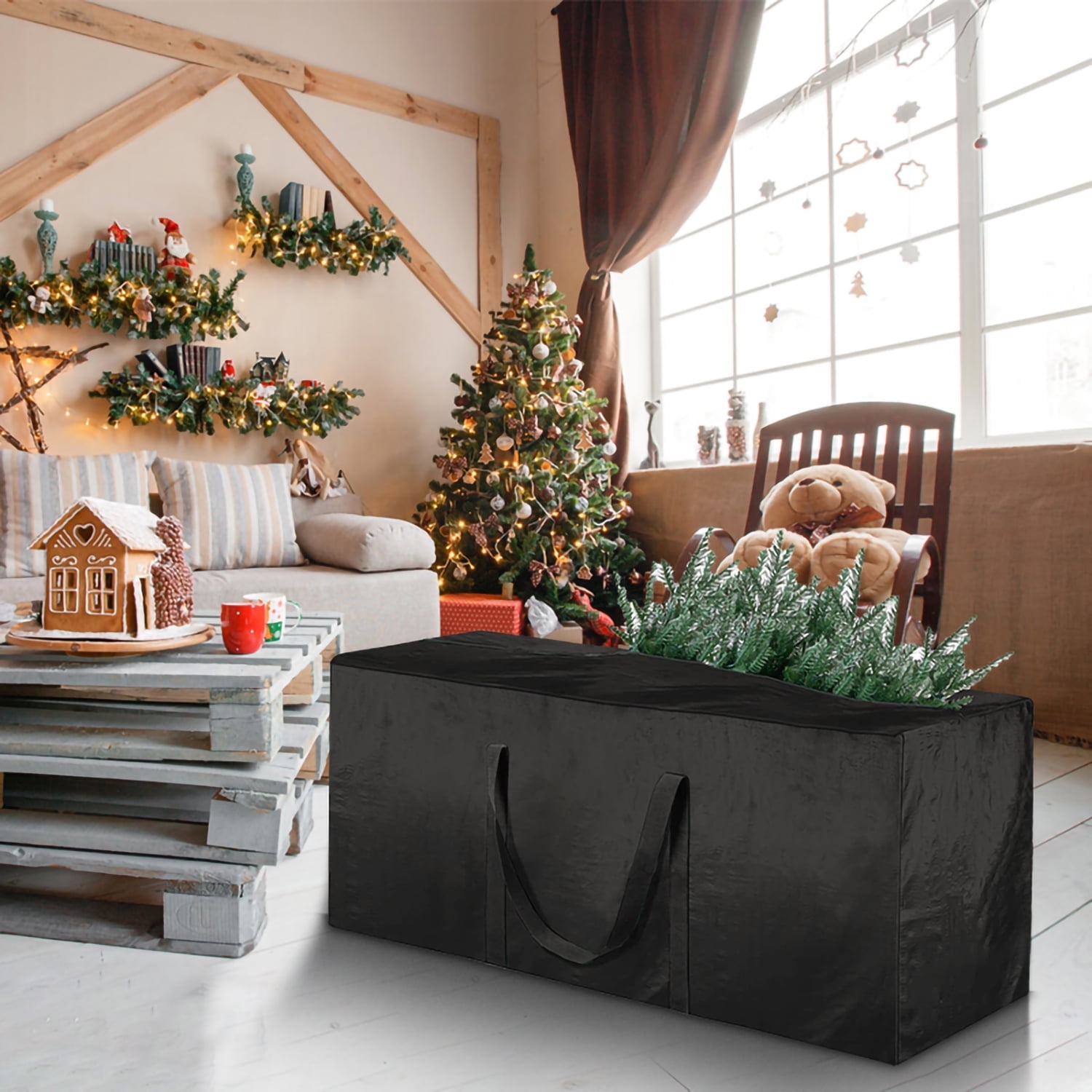 Christmas Tree Storage Bag, Artificial Tree Bag for up to 9 FT Trees ...
