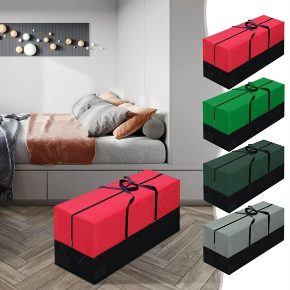 Christmas Tree Storage Bag Cover, Large Capacity Quilt Warehouse Bags ...