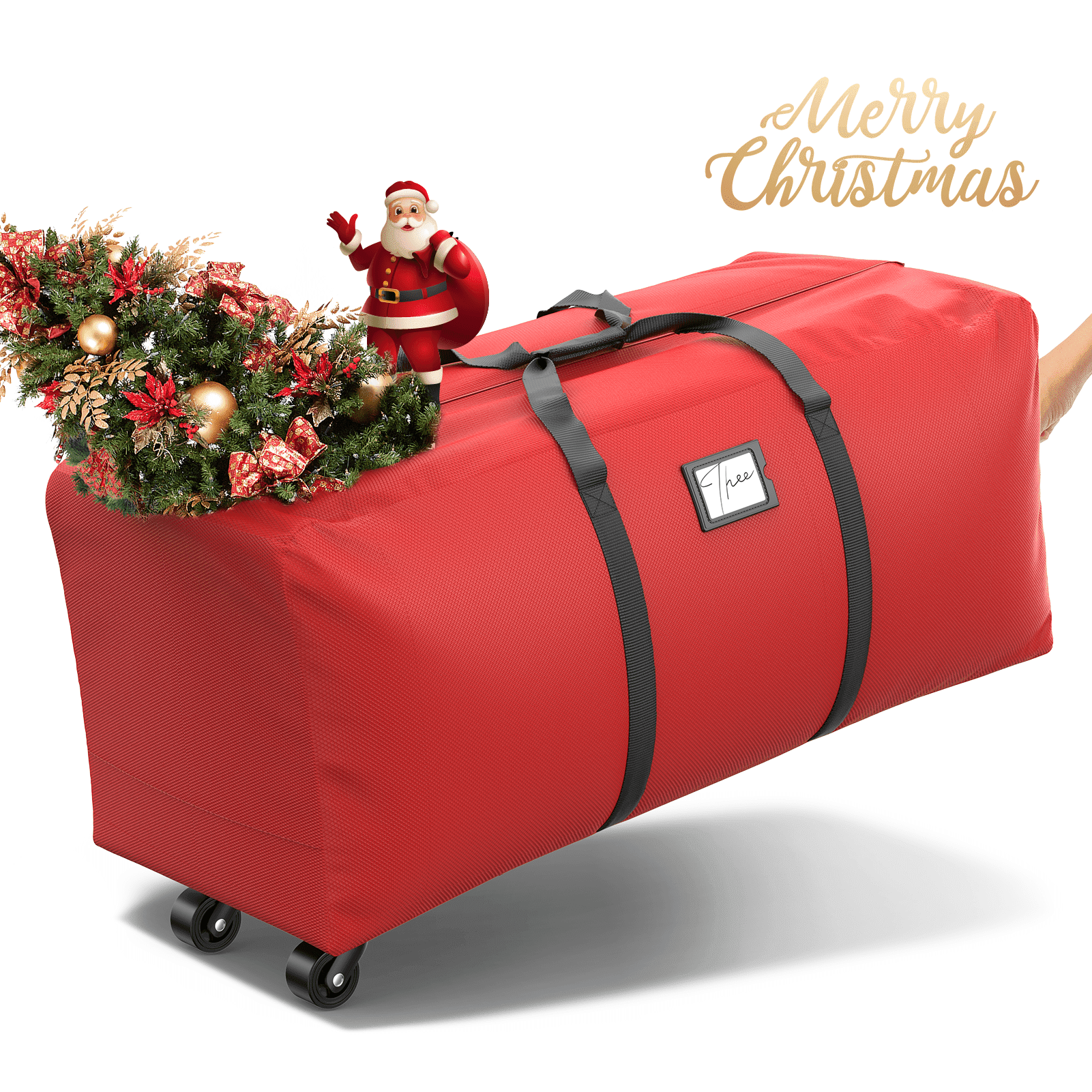Christmas Tree Storage Bag, Heavy-Duty 600D Oxford Cloth Fits Up to 9FT ...