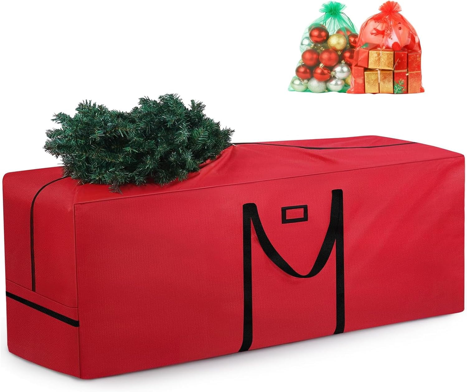 Christmas Tree Storage Bag - Heavy Duty Oxford, Large Capacity with ...
