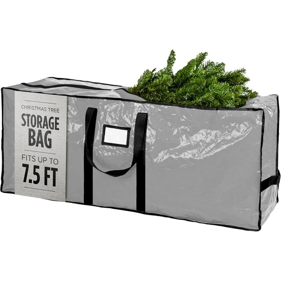 Christmas Tree Storage Bag - Stores 7.5 Foot Artificial Xmas Holiday ...