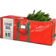 Christmas Tree Storage Bag - Stores 9 Foot Artificial Xmas Holiday Tree ...