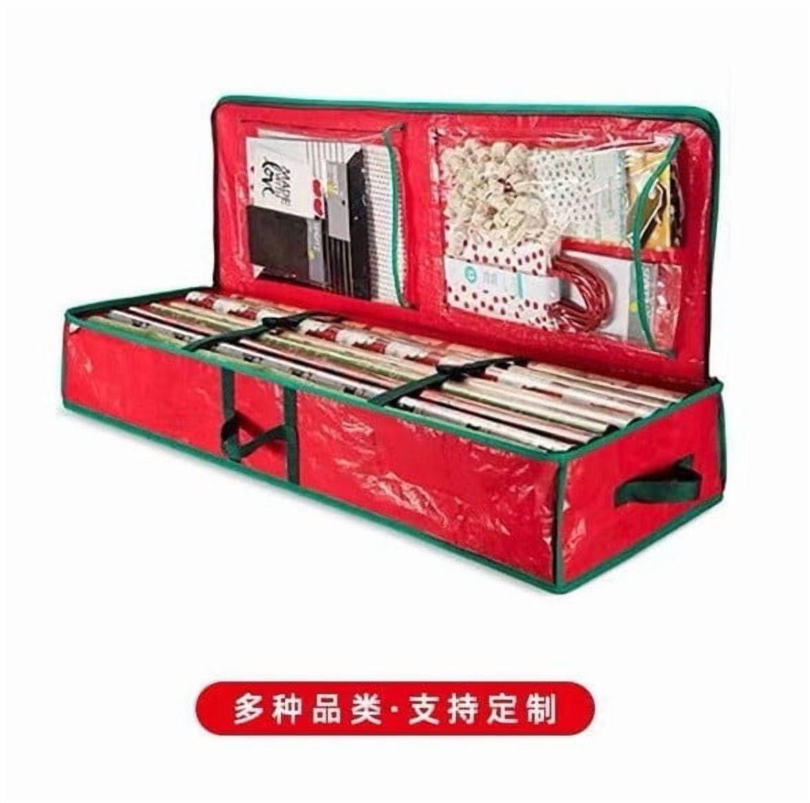 Christmas Tree Storage Bag,Wrapping Paper Storage Containe,Gift Wrap ...