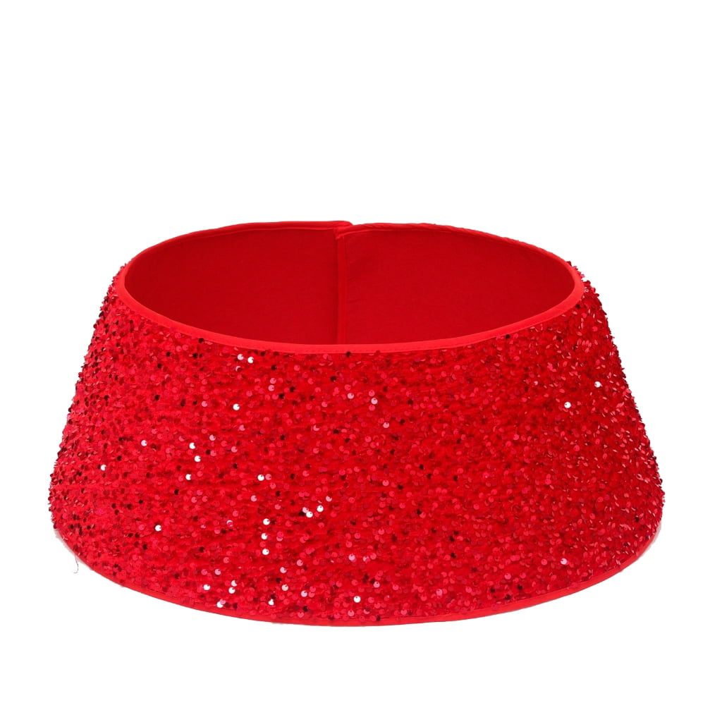 Christmas Tree Surround Base Sequins Christmas Tree Skirt Fabric ...