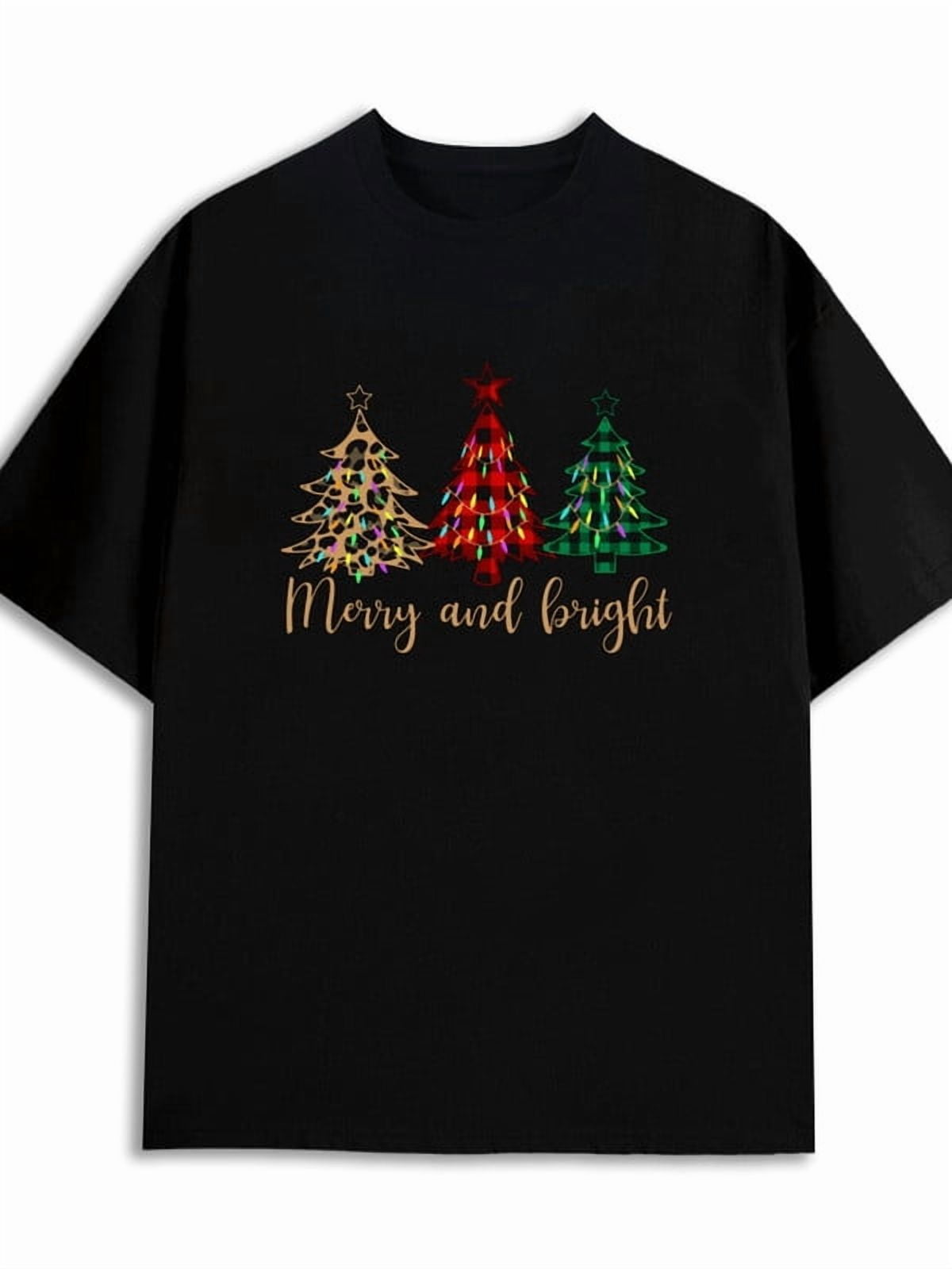 Christmas Tree T-Shirt Christmas t shirts t shirt for men 180G 100% ...