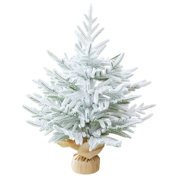 Christmas Tree Table Top Decorations- 24 inch Artificial Small Pine ...