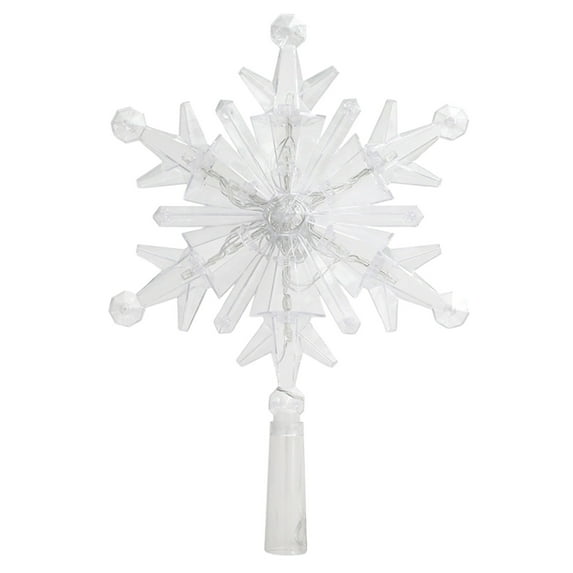 Christmas Tree Top Led Star Tree Topper - Bright White Lighted ...
