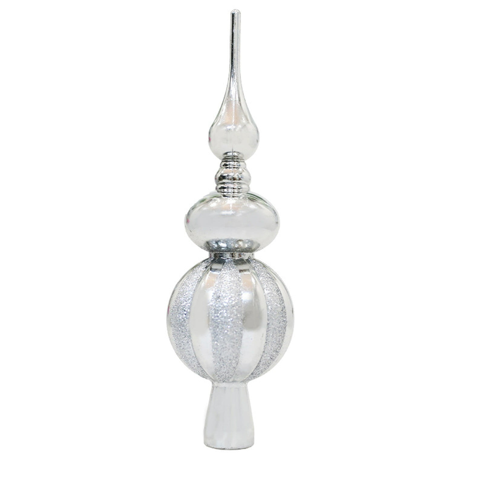Christmas Tree Top Star Plastic Plating Gourd Tree Topper Decoration ...