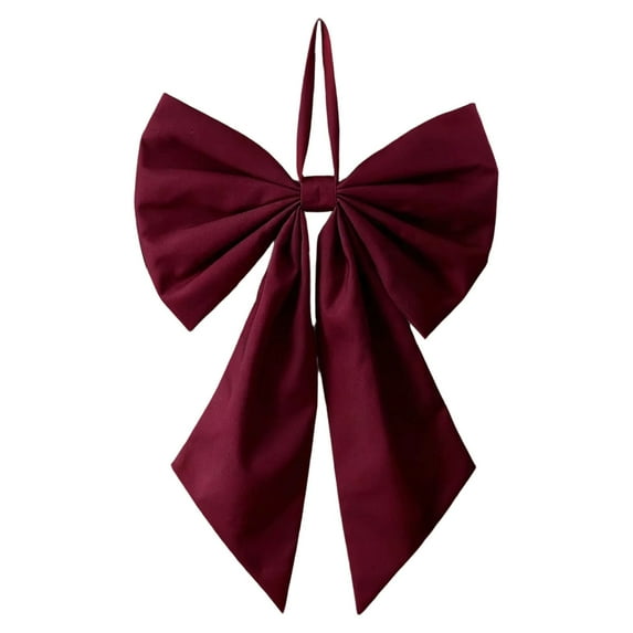 Christmas Tree Topper Bow, Velvet Bow for Xmas Tree Top, Wedding ...