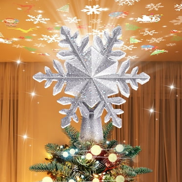 Thomas Kinkade Holidays in Motion Rotating Illuminated Tree Topper ...