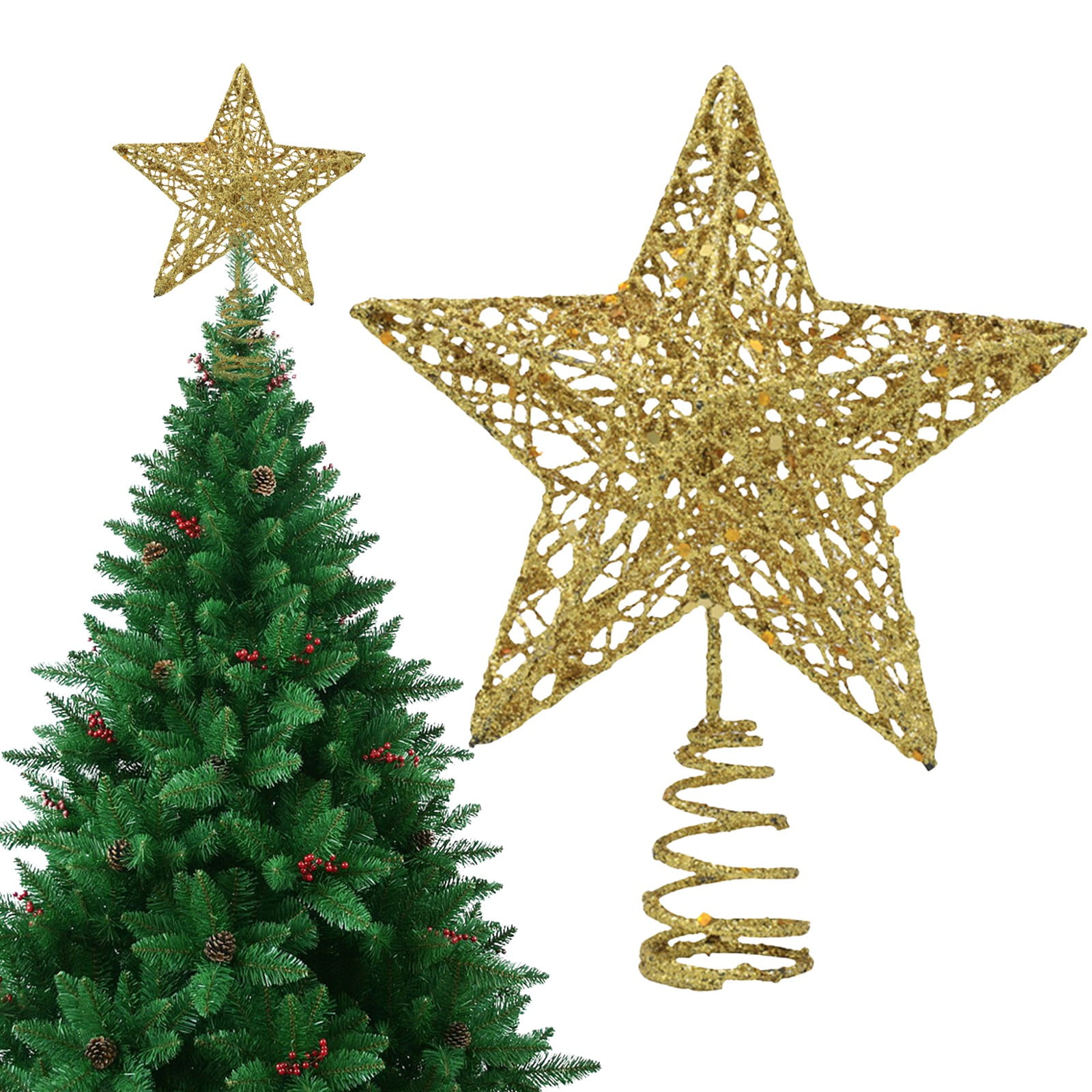 Christmas Tree Topper,Star Tree Topper,Art Christmas Tree Star Topper ...