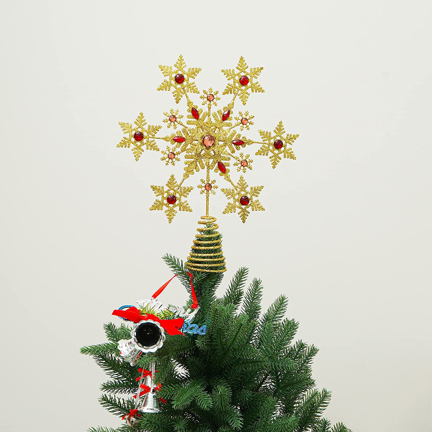 Christmas Tree Topper for Holiday Decor Tree Topper - Walmart.com