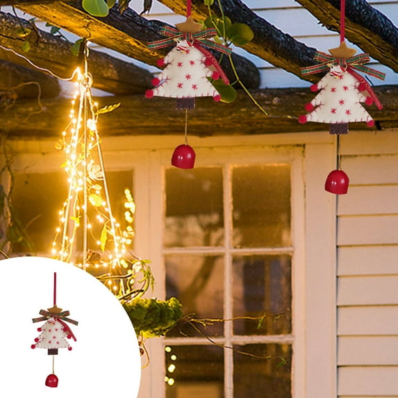 Christmas Tree Wind Chimes, Christmas Ornaments Car Pendants, Cute ...