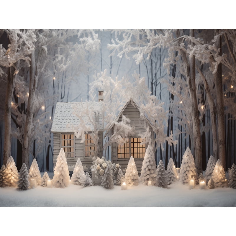 Christmas Tree With Gift Boxes Photography Backdrops Winter Decorations ...