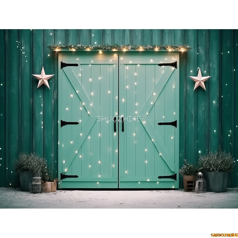 Christmas Tree With Gift Boxes Photography Backdrops Winter Snow ...