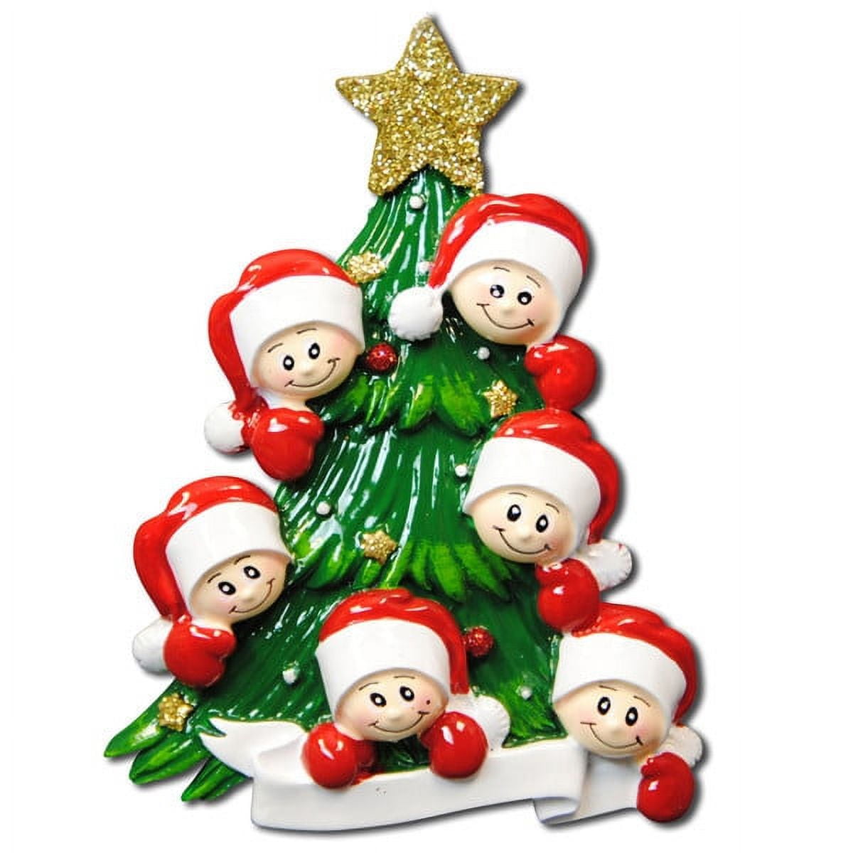 Christmas Tree with 6 Faces Personalized Christmas Ornament DO-IT ...
