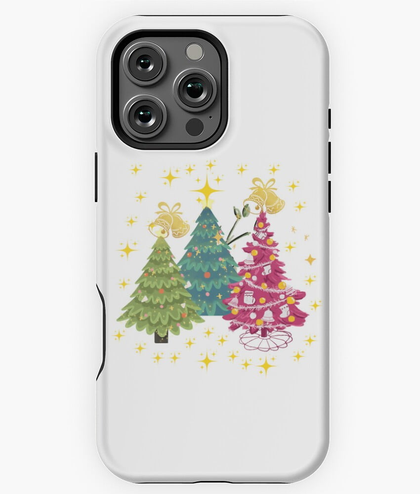 Christmas Tree with The Star Holiday Phone Case for iPhone 16 15 14 13 ...