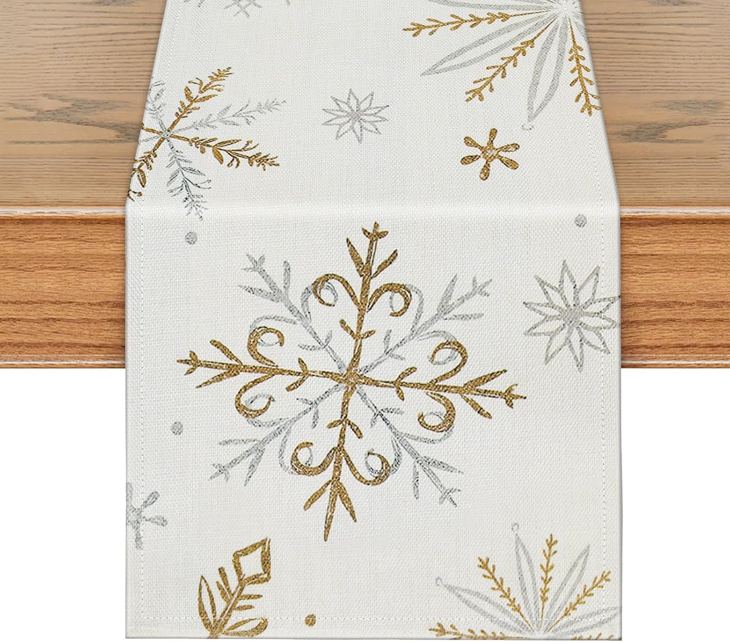 Christmas Trees Merry Xmas Table Runner, 72 Inches Plaid Long Seasonal ...
