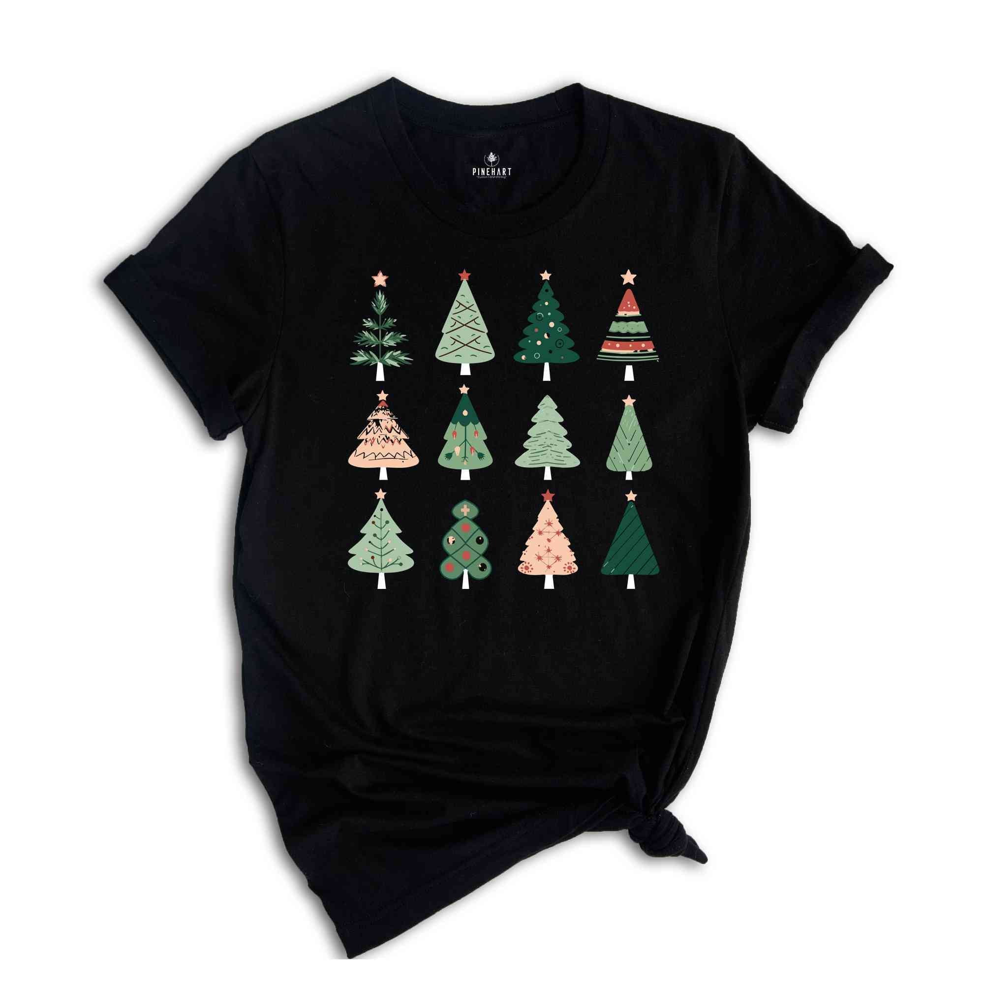 Christmas Trees Shirt, Christmas Shirt, Christmas Gifts, Cute Christmas ...
