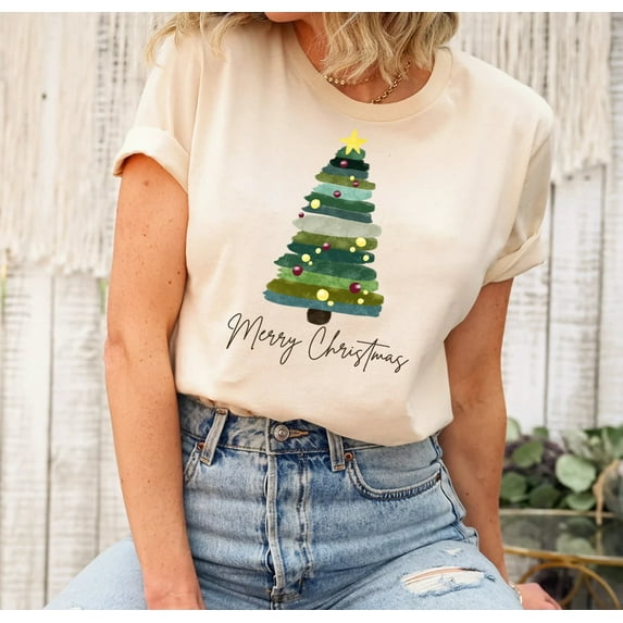 Christmas Trees Shirt, Christmas Shirts For Women, Christmas Tee ...