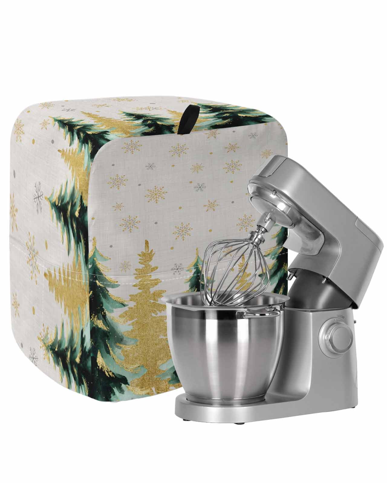 Christmas Trees Stand Mixer Dust Cover with Storage Pocket & Handles ...