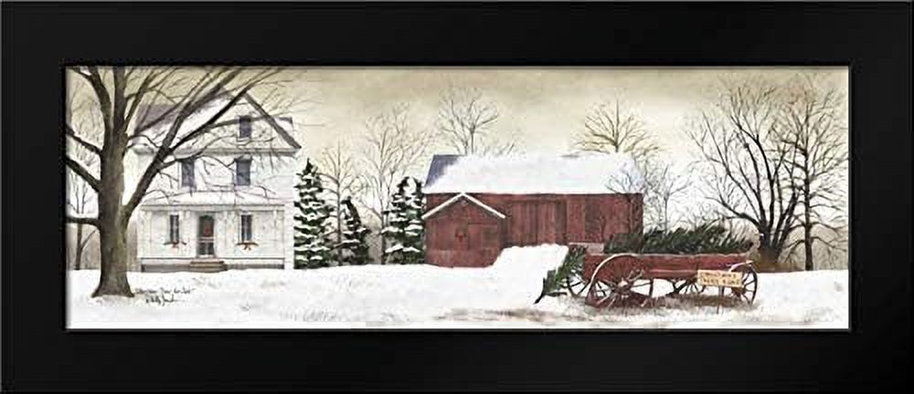 Christmas Trees for Sale 24x11 Framed Art Print by Jacobs, Billy ...