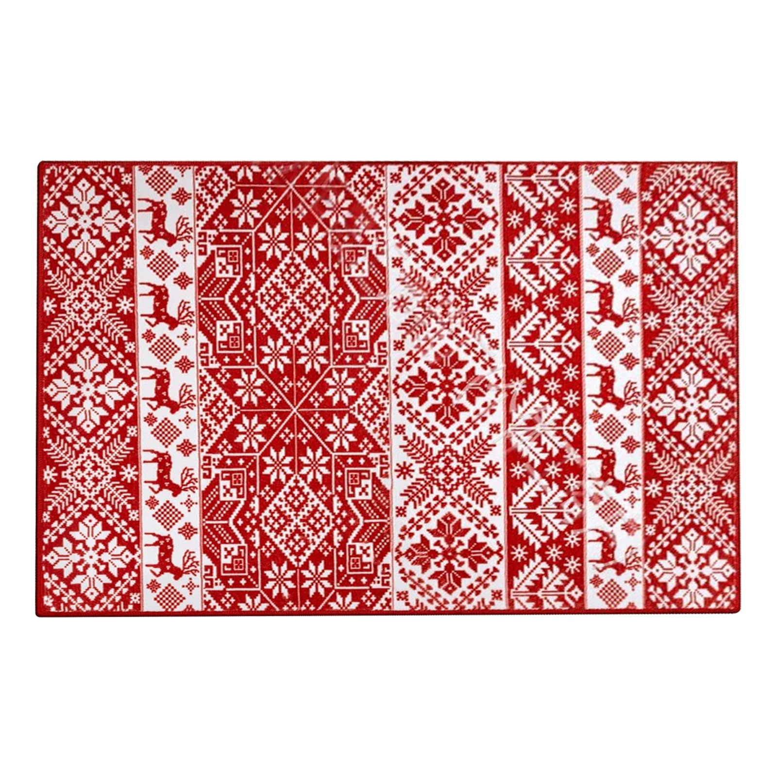 Christmas Tufted Bath Mat Rug For Bathroom And Front Door, Christmas ...