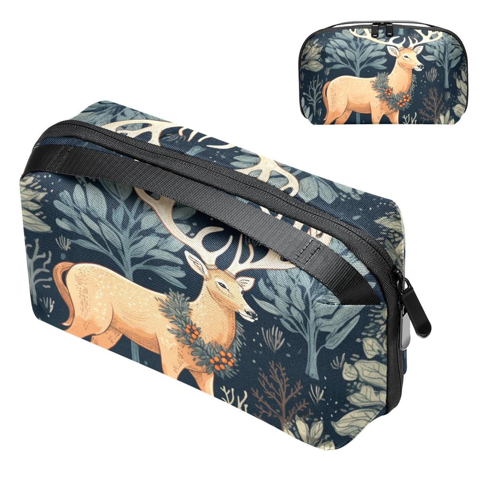 Christmas USB Organizer Charger Pouch Charger Organizer Travel Case ...