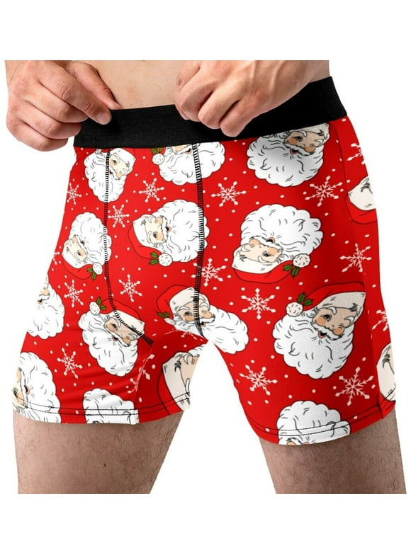 Mens Christmas Boxer Briefs