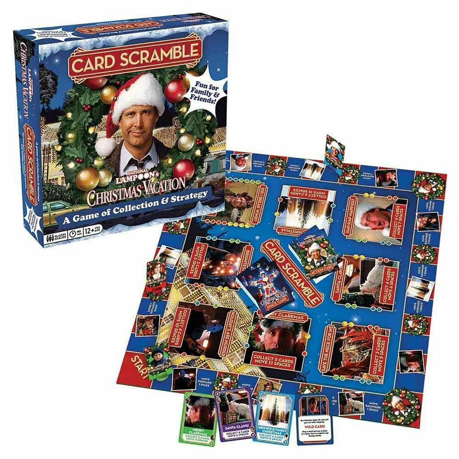 Holiday Family Fun: Christmas Vacation Movie Themed Card Scramble Board ...