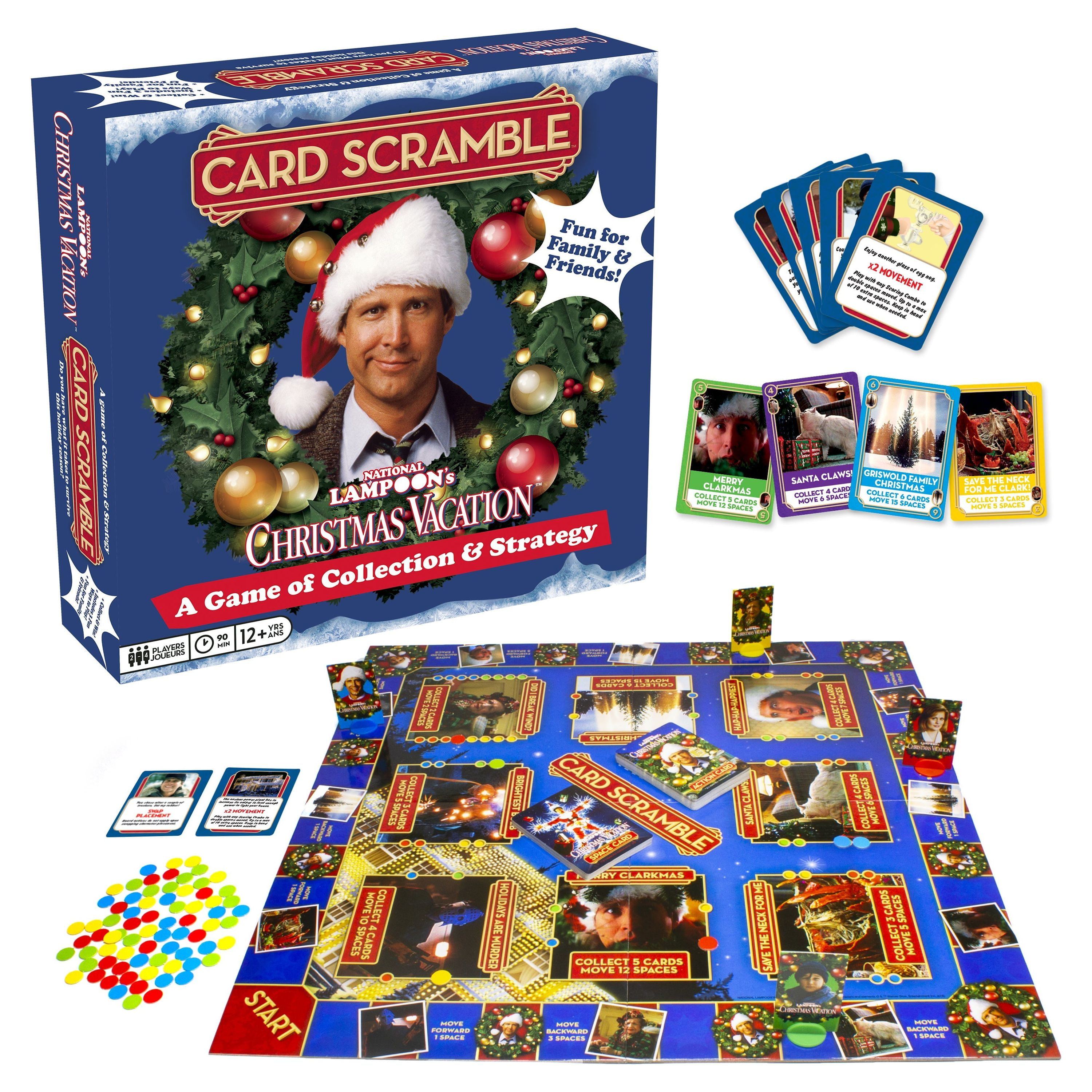 Holiday Family Fun: Christmas Vacation Movie Themed Card Scramble Board ...