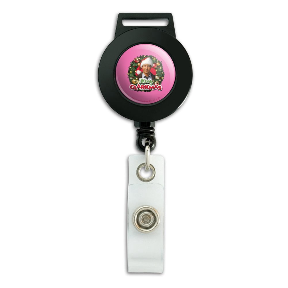 Christmas Vacation Merry Clarkmas Lanyard Retractable Reel Badge ID ...