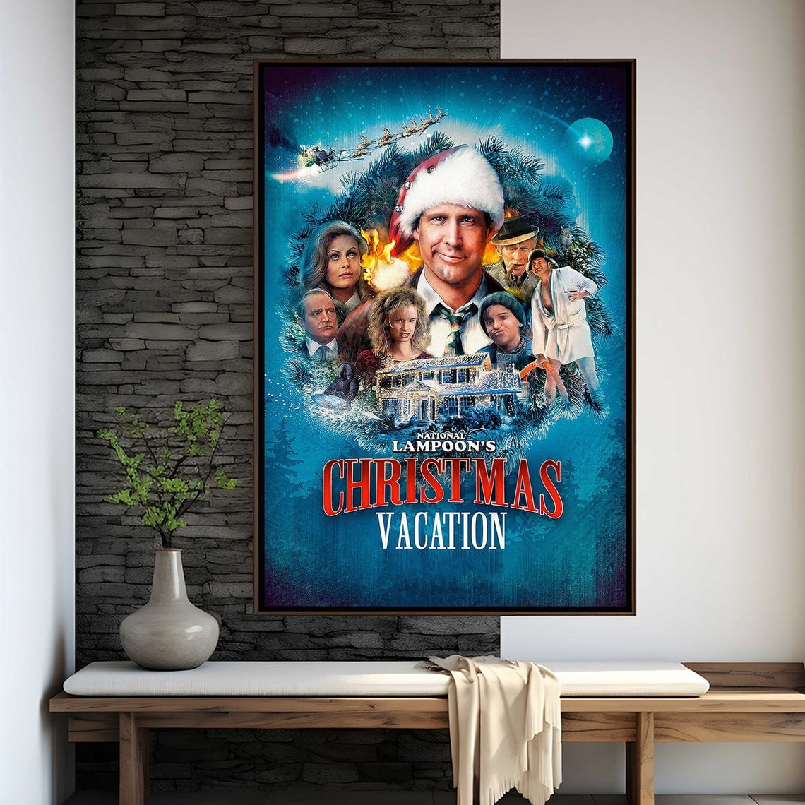 Christmas Vacation Movie Poster | High Quality Print | Movie Art | Wall ...