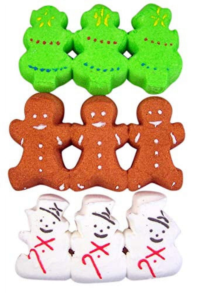 Peeps Christmas Candy Marshmallow Variety Pack - Snow Men, Trees ...