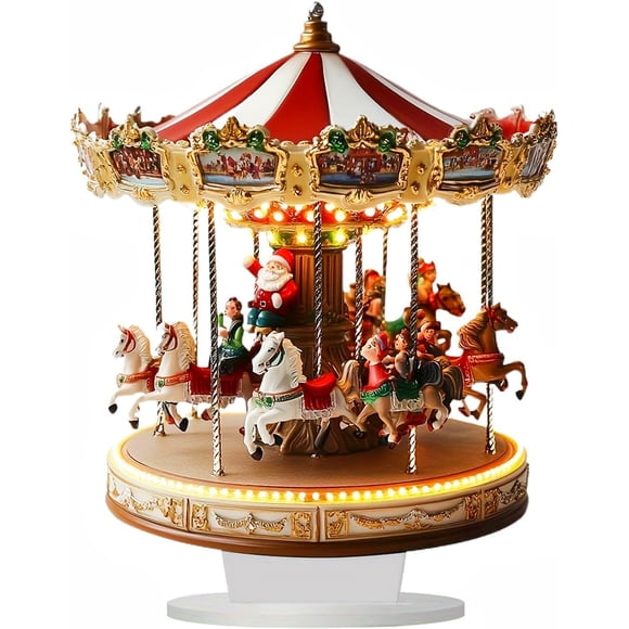 Christmas Merry Go Round Carousel