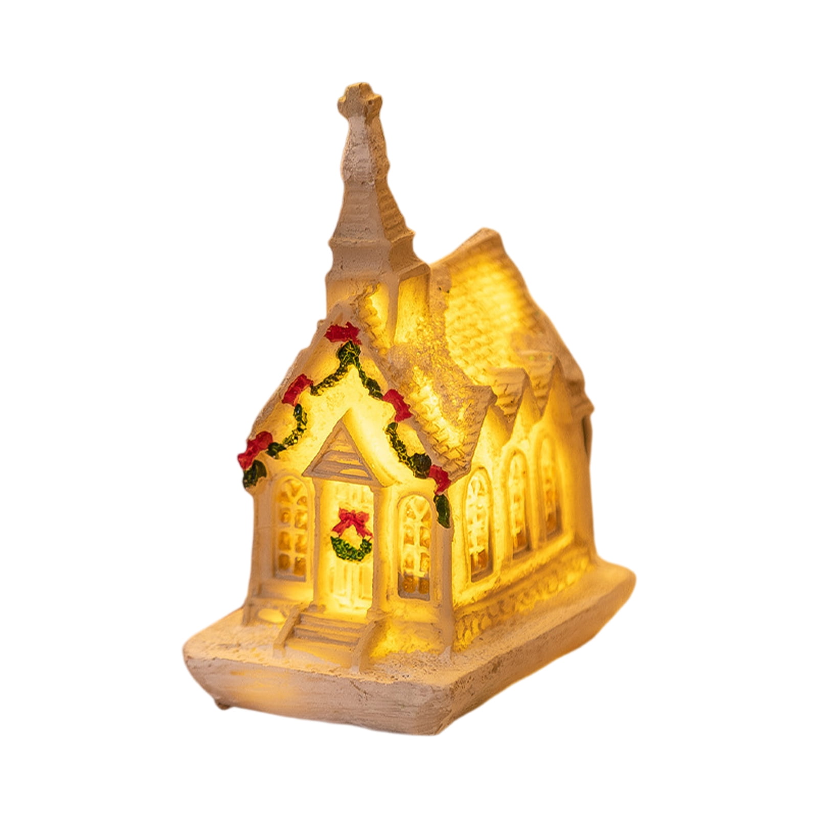 Christmas Village Collection Led Lighted House, Craft With Built-In Led ...