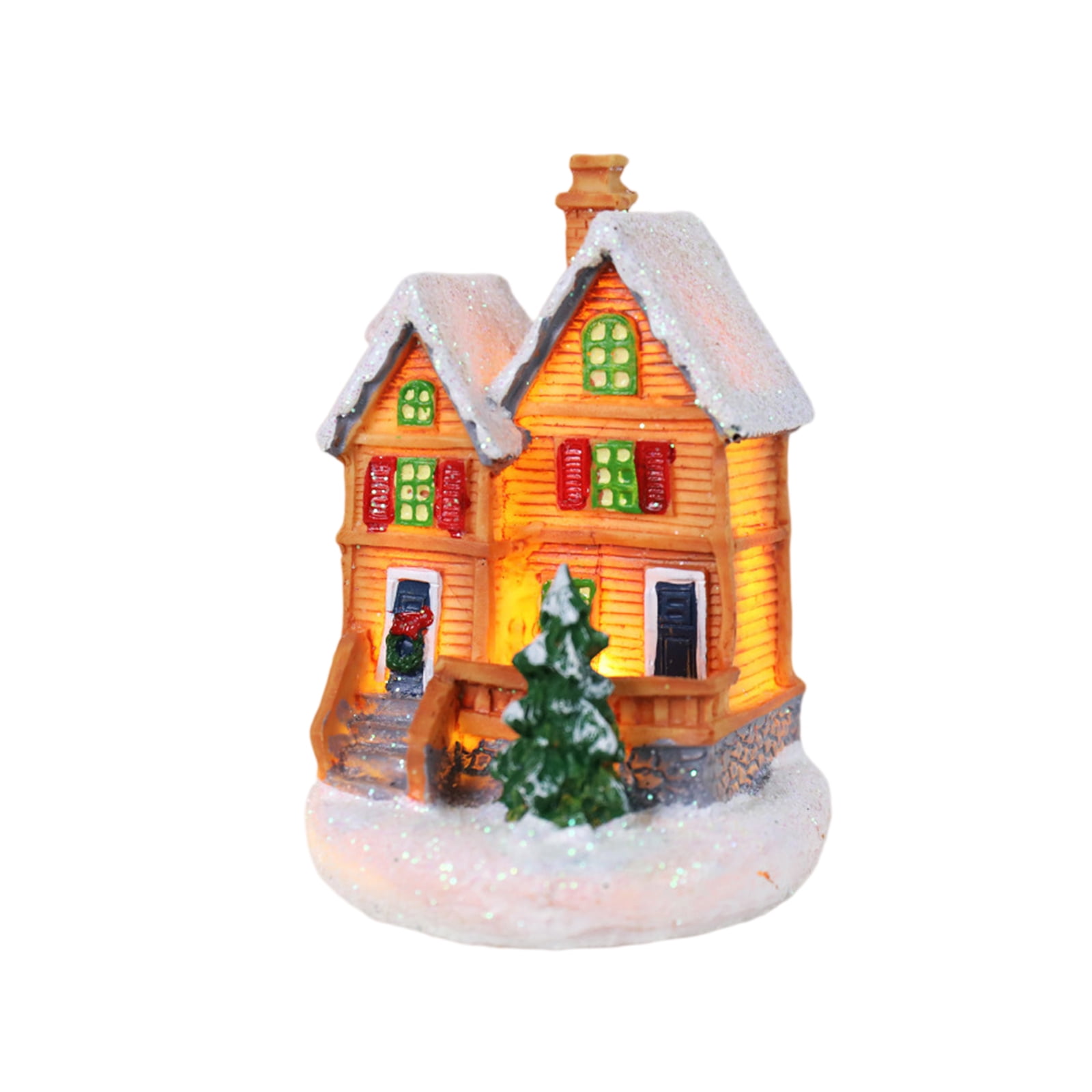 Christmas Village Collection Led Lighted House Decor, Indoor Room ...